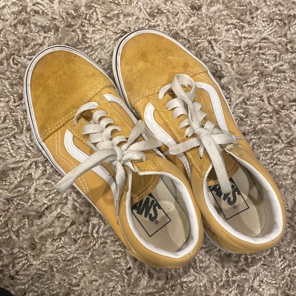 Vans | Shoes | Yellow Vans | Poshmark